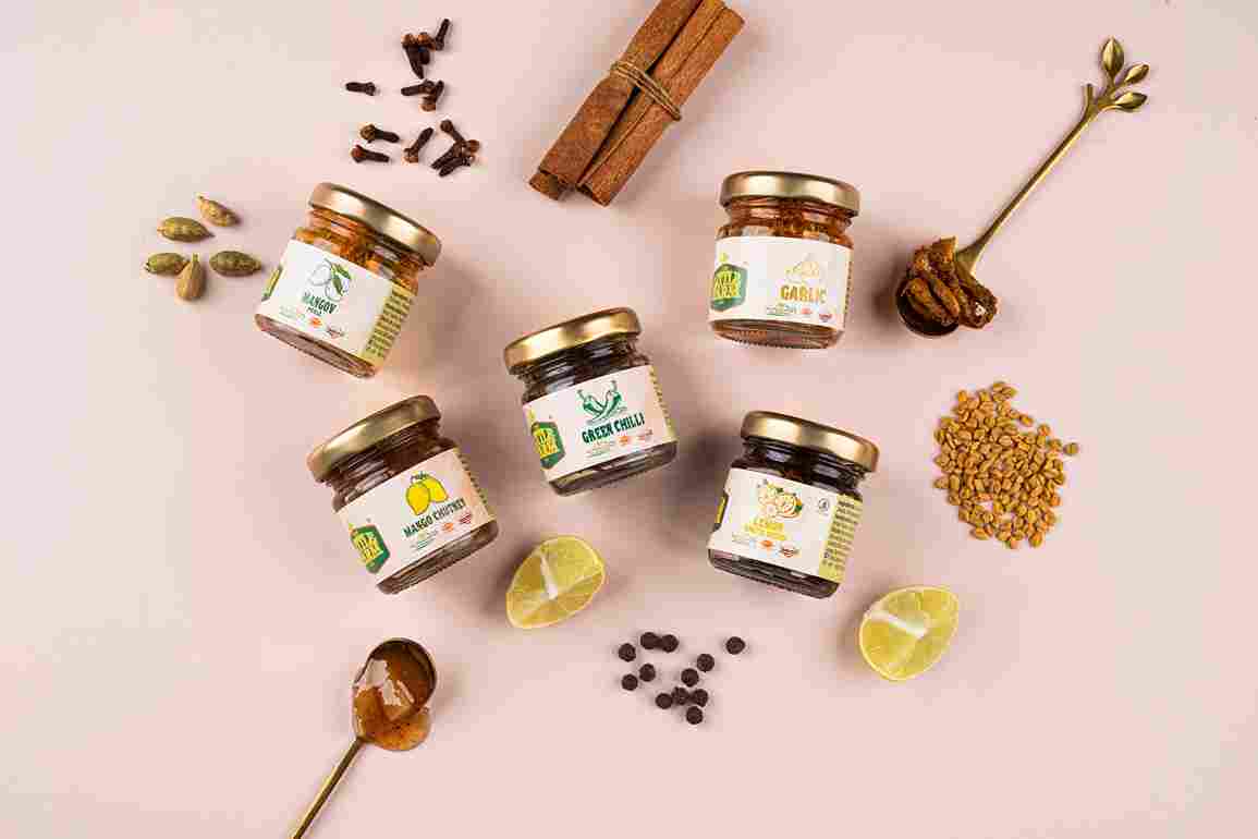 Tongue Tickler Box 35g x 5 (अचार टेस्टर पैक) – The Little Farm Co.