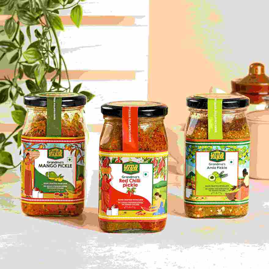 Savoury Pickle Combo – The Little Farm Co.